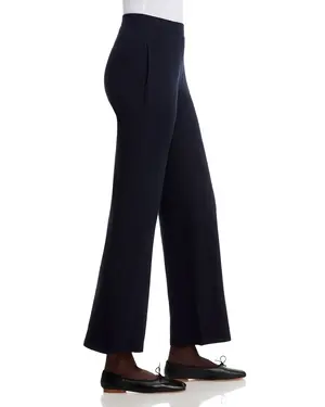 Majestic Filatures Wide Leg Pull On Pants - Marine