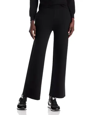 Majestic Filatures Wide Leg Pull-on Pants - Noir