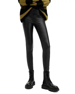 AllSaints leather leggings