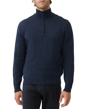 Rodd & Gunn Calderwell Quarter Zip Sweater - Midnight