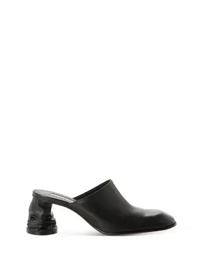 Alexander McQueen Crush Mules - Black