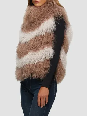 Gorski Mongolian Lamb Vest