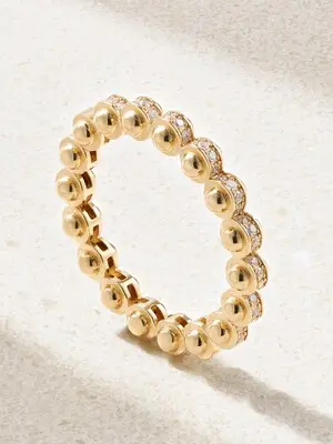 L'ATELIER NAWBAR The Atom 18-karat Diamond Ring - Gold