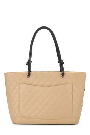 Chanel Cambon Quilted Calfskin Tote