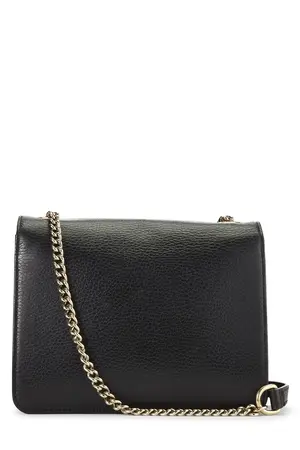Gucci Leather Interlocking Crossbody - Black