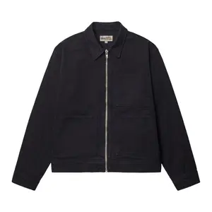 StÜssy Zip Work Jacket - Black