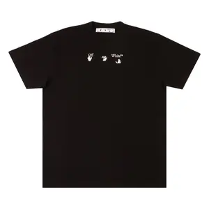 Off-White Peace Worldwide Short-sleeve Slim Tee /green - Black