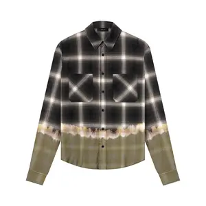 Men's Bleached Black Shirts