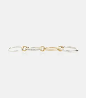 SPINELLI KILCOLLIN Nimbus 18kt And Sterling Silver Ring With Diamonds