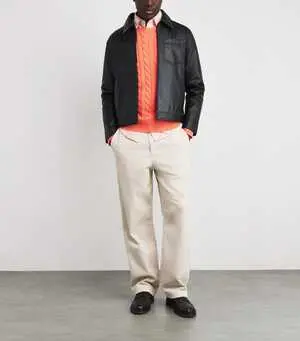 Polo Ralph Lauren Cotton Cable Knit Crew Neck Sweater