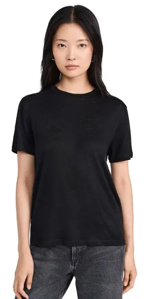 Sold Out NYC The Linen Perfect Tee - Black