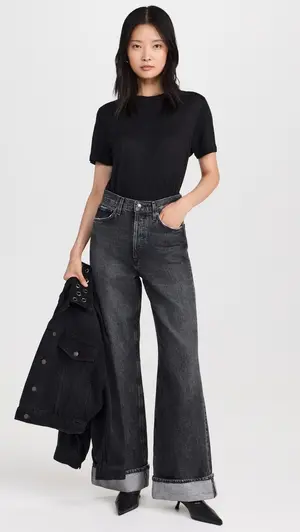 Sold Out NYC The Linen Perfect Tee - Black