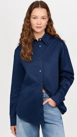 Sold Out NYC Button-down Shirt - Navy