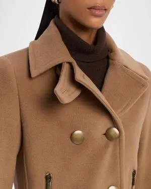 Akris Cashmere And Virgin Wool-blend Top Coat - Beige