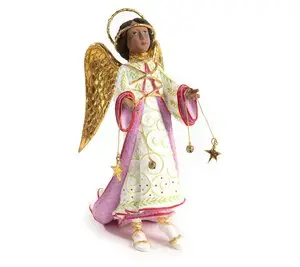 MACKENZIE-CHILDS Nativity World Rejoicing Angel Figure - One-color