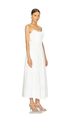 Lpa Annalie Midi Dress - White