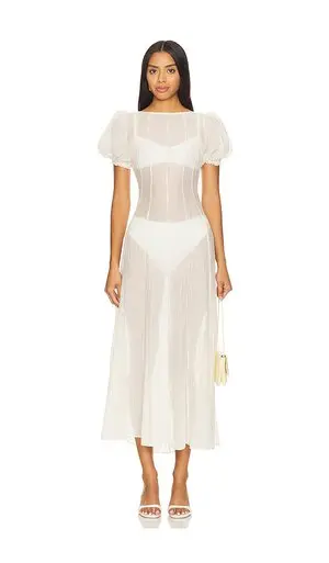 Lpa Emory Midi Dress - Ivory