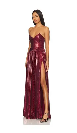 Retrofete Waldorf Maxi Dress - Port