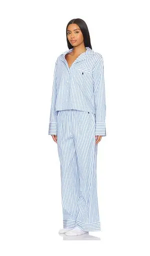 Polo Ralph Lauren Pajama Set In Blue