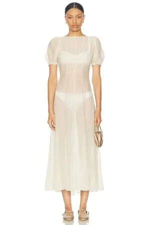 Lpa Emory Midi Dress - Ivory
