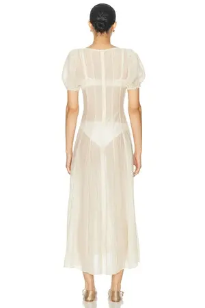 Lpa Emory Midi Dress - Ivory