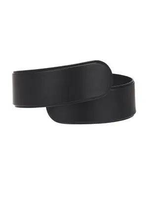 Alaïa Flex Twist Leather Belt - Noir