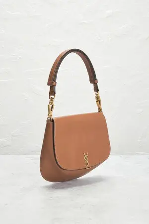 Saint Laurent Mini Top Handle Bag - Brick