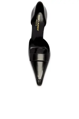 Saint Laurent Stone Pump - Nero