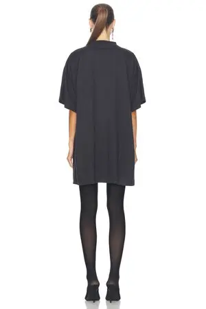 Balenciaga Keep Calm Oversized T-shirt In Black