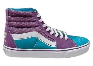 VANS Sk8-hi Anaheim Ducks 30th Anniversary Legacy High Top Sneakers - Plum