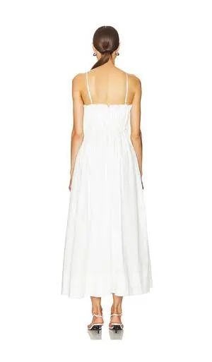 Lpa Annalie Midi Dress - White