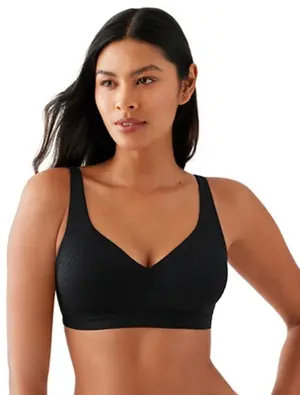 Wacoal Inside Job Wire Free Bra - Black