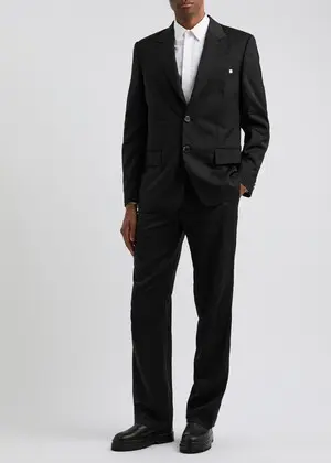 Helmut Lang Straight-leg Wool Trousers