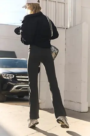 Free People Never Better Foldover Pants - Dark Shadow