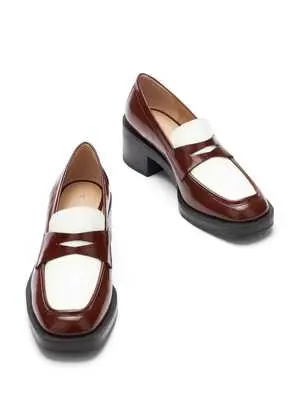 STUART WEITZMAN 40mm Kaia Loafers - Brown