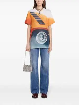 Rabanne Fast Cars Jersey T-shirt