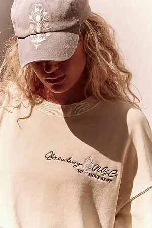 Free People All Star Pullover Broadway Sweatshirt