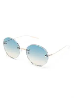 Barton Perreira Rigby Sunglasses - Gold