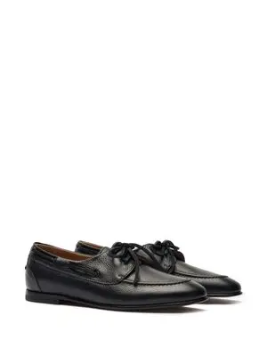 SCAROSSO Ginevra Loafers - Black