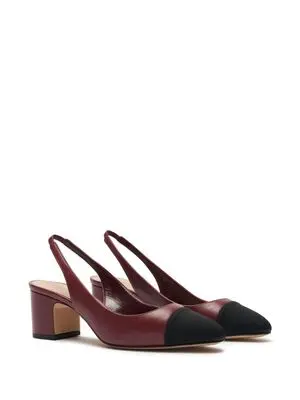 SCAROSSO 65mm Miranda Pumps - Red