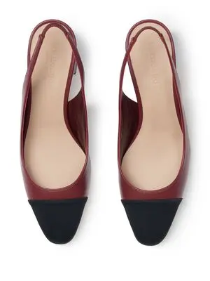 SCAROSSO 65mm Miranda Pumps - Red
