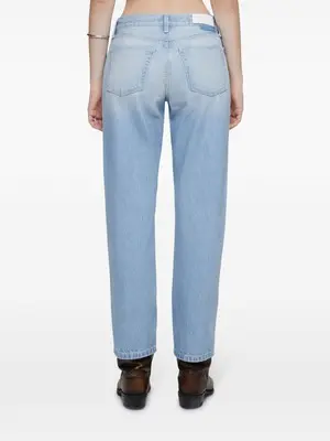 RE/DONE Straight Crop Jeans