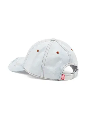 DIESEL® Distressed Denim Cap - Blue