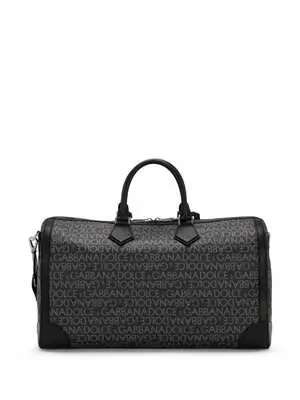 Dolce & Gabbana Logo-jacquard Holdall - Black