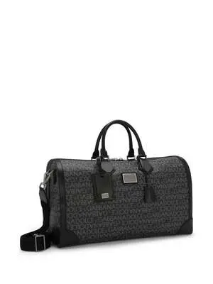 Dolce & Gabbana Logo-jacquard Holdall - Black