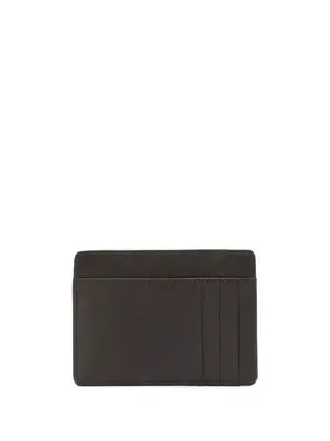 Dolce & Gabbana Coated Jacquard Card Holder - Black