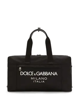 Dolce & Gabbana Logo-print Holdall - Black