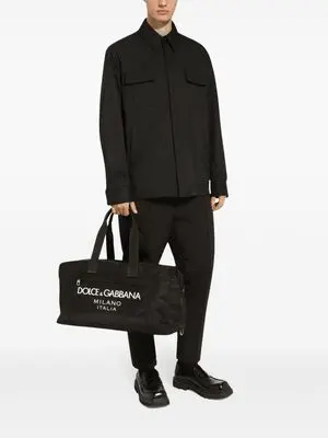 Dolce & Gabbana Logo-print Holdall - Black