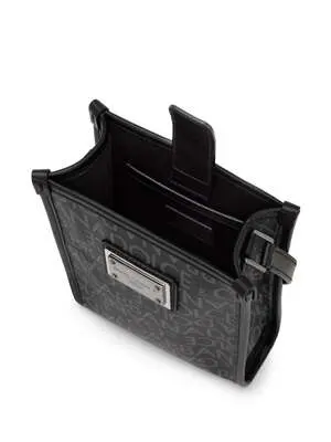 Dolce & Gabbana Printed Jacquard Messenger Bag