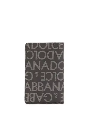 Dolce & Gabbana Logo-plaque Logo-print Wallet